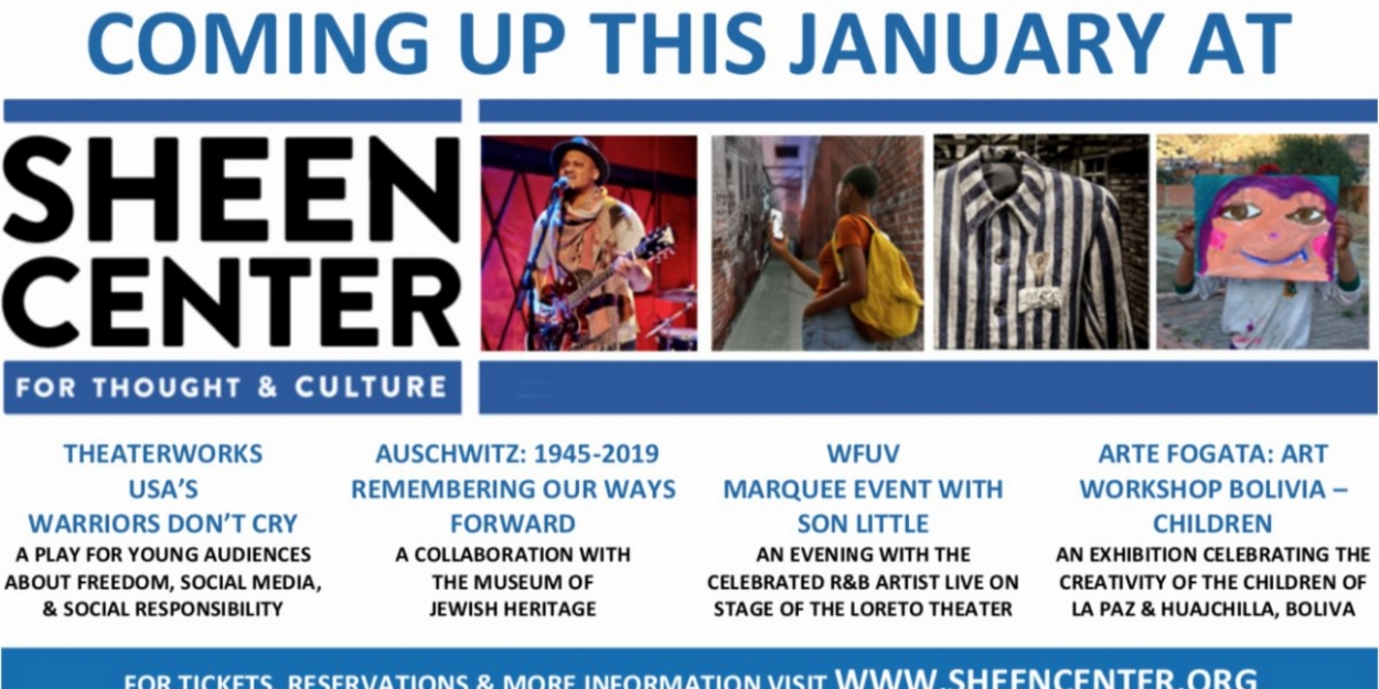 The Sheen Center Releases Upcoming Schedule