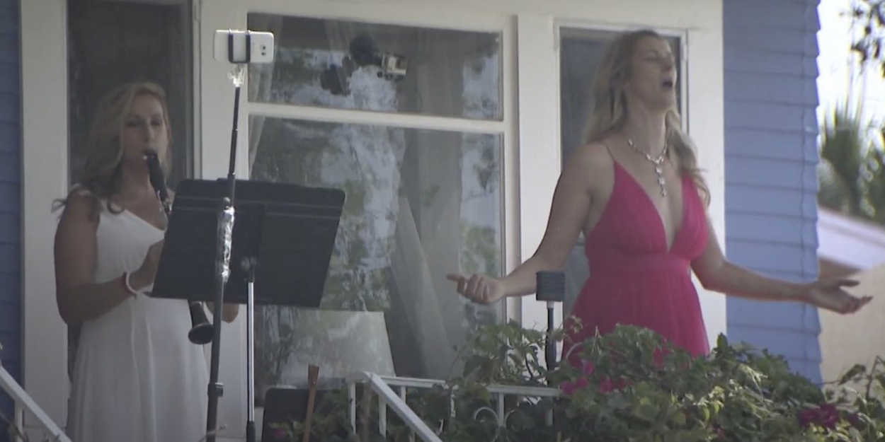 Opera Singer Victoria Robertson Performs Final Porch Concert After 25 Weeks