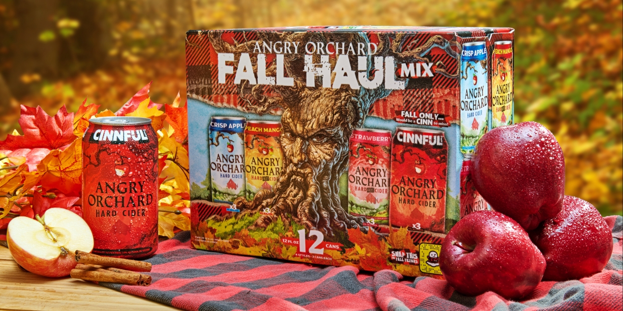 ANGRY ORCHARD Cinnful Apple Cider and their Fall Hall Variety Pack