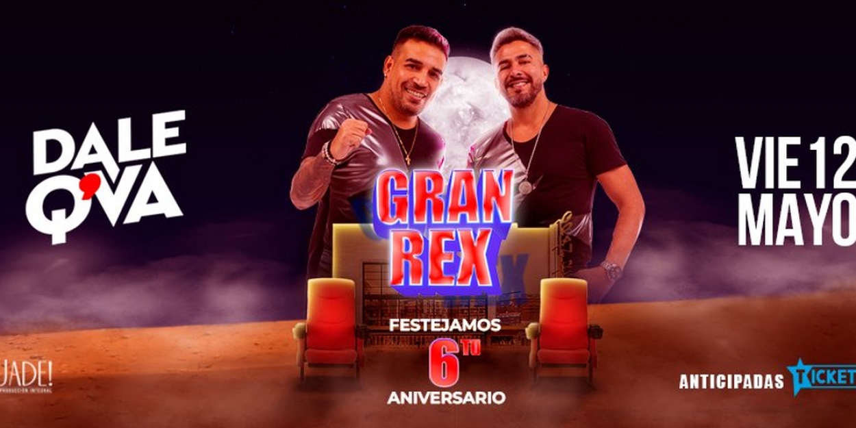 Dale Q' Va Comes to Teatro Gran Rex Next Month