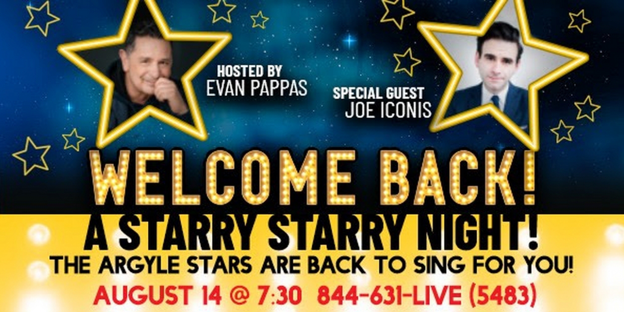 Return to Live Theatre with A Starry, Starry Night At The Argyle Theatre
