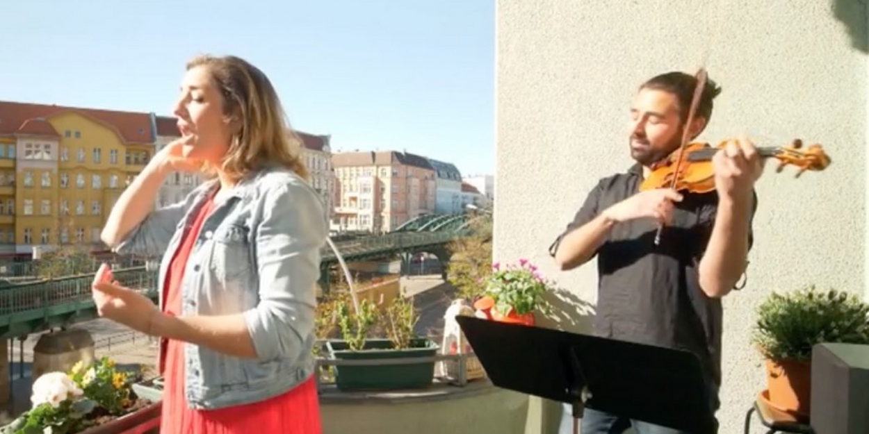 VIDEO: Inbal Megiddo and Paul Altomari Perform on Wellington Balcony ...