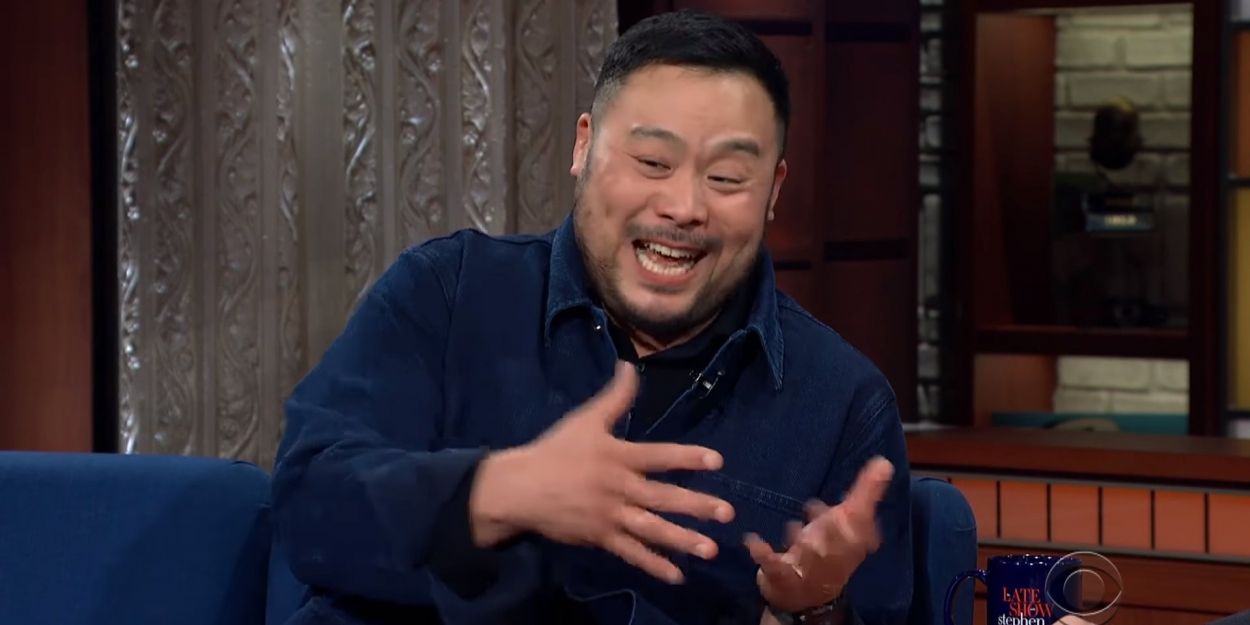 VIDEO: David Chang Talks UGLY DELICIOUS on THE LATE SHOW WITH STEPHEN ...