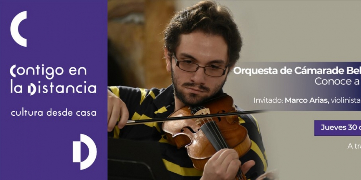 El Violinista Marco Arias Participa En Conoce A La OCBA