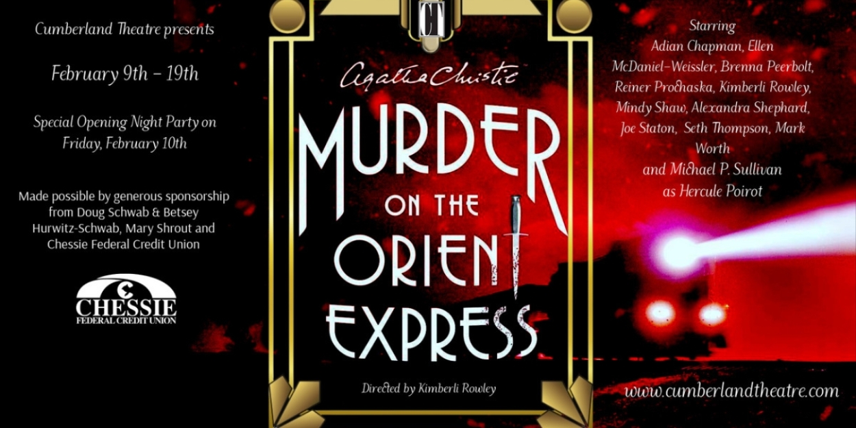 MURDER ON THE ORIENT EXPRESS 2023 Announced At The Cumberland Theatre