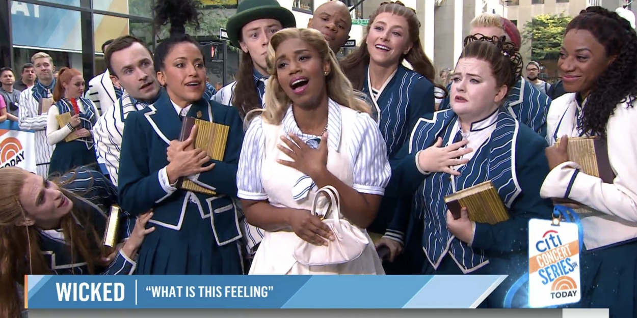 VIDEO: The Cast of WICKED Performs 'What Is This Feeling?' on THE TODAY ...