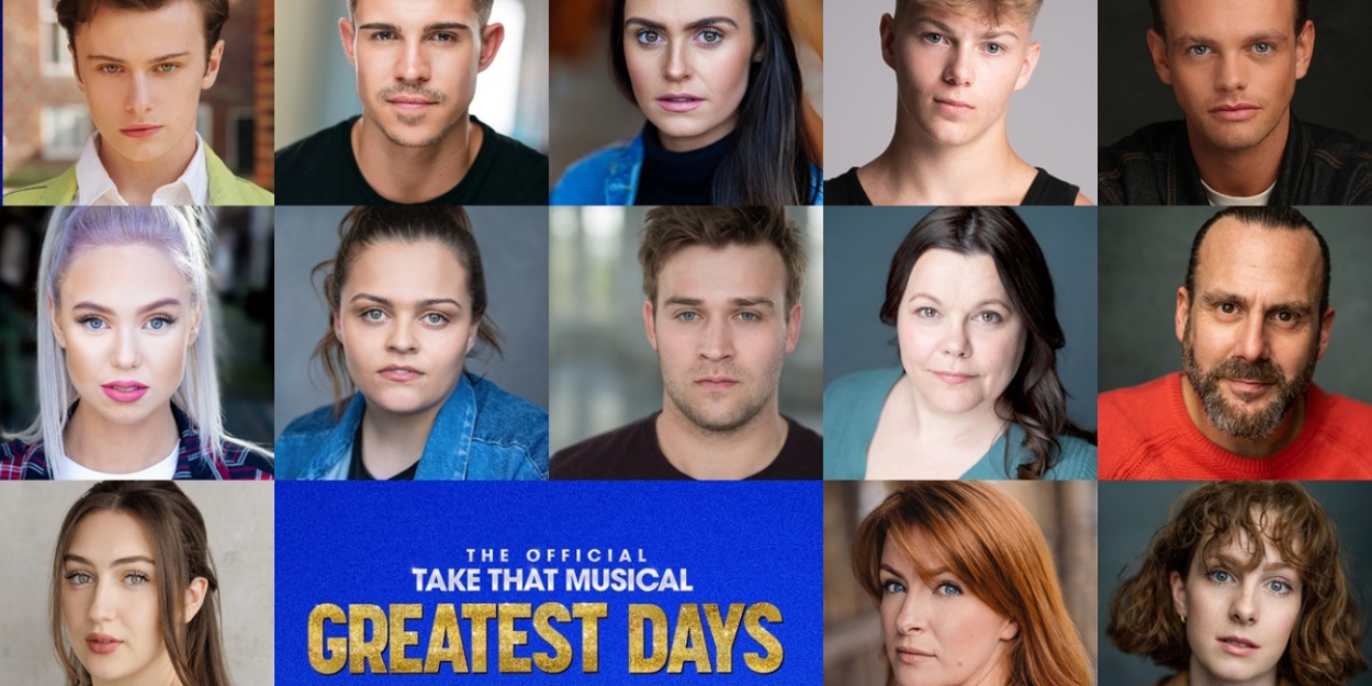 Cast Set For the UK Tour of GREATEST DAYS The Official Take That Musical