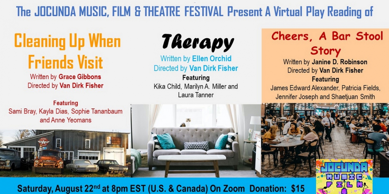 The JOCUNDA FESTIVAL'S Virtual Play Reading Series Presents Three New ...