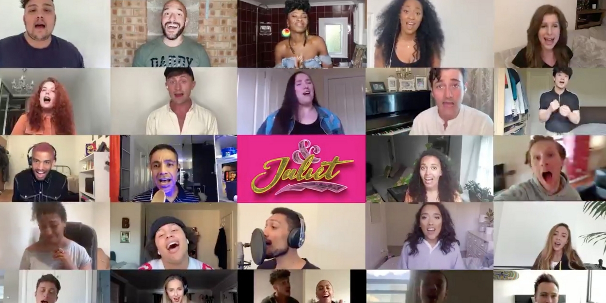 VIDEO: The Cast of & JULIET Performs 'I Want It That Way'