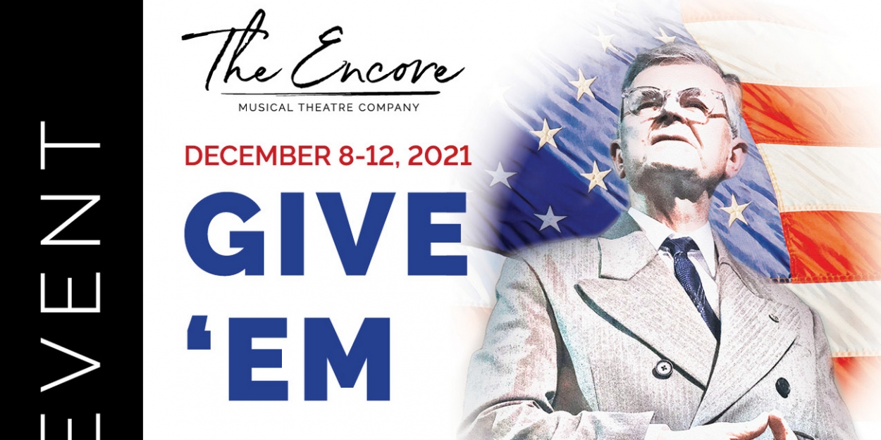 Fred Grandy to Star in GIVE 'EM HELL, HARRY! Directed by Hunter Foster