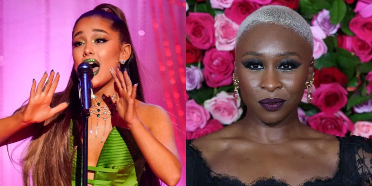 Photos: Ariana Grande Shares Photos With Cynthia Erivo Behind the Scenes For the WICKED Film