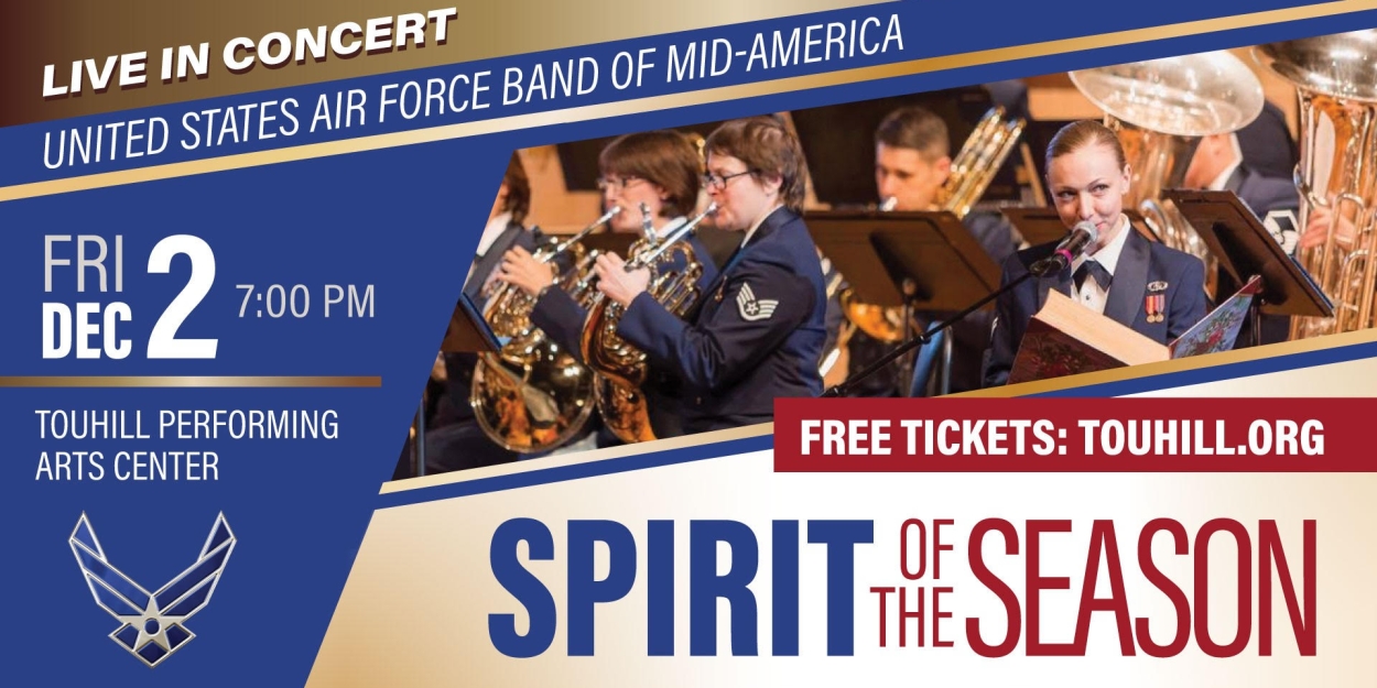 Award-Winning Local Air Force Band Announces Annual Holiday Concert