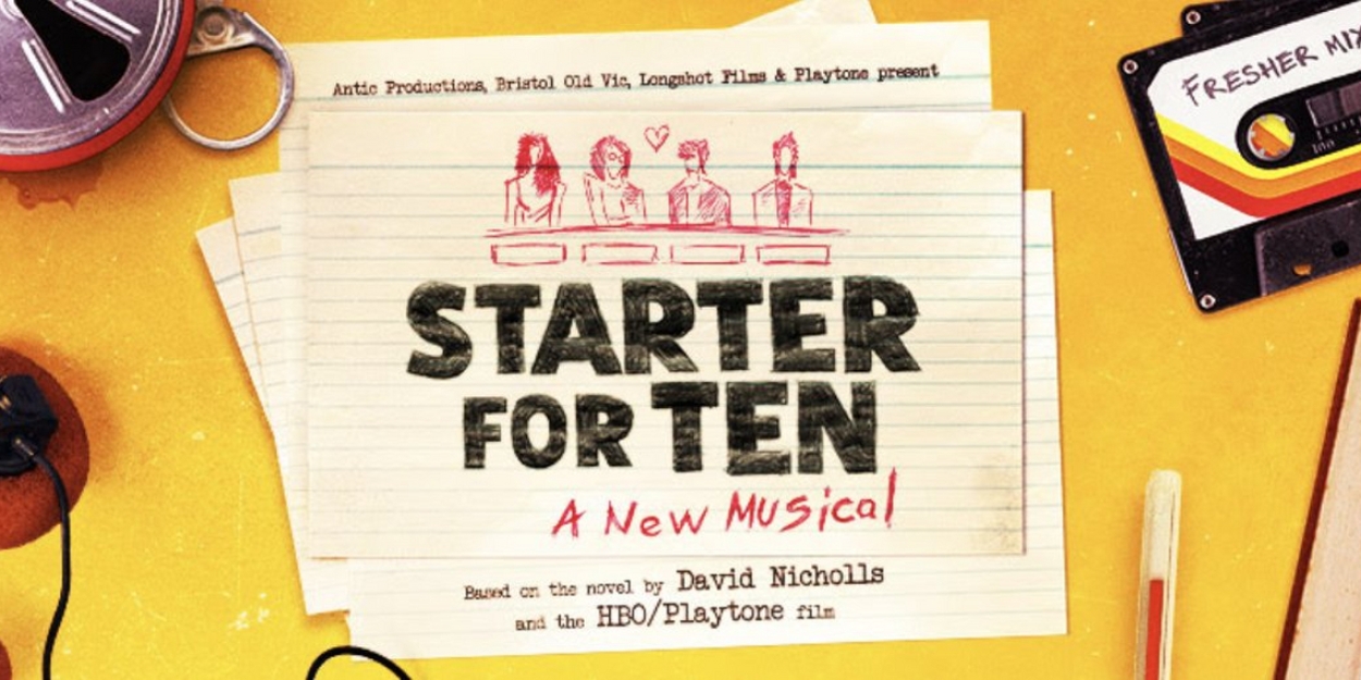 The World Premiere Of New Musical STARTER FOR TEN Will Open At Bristol ...