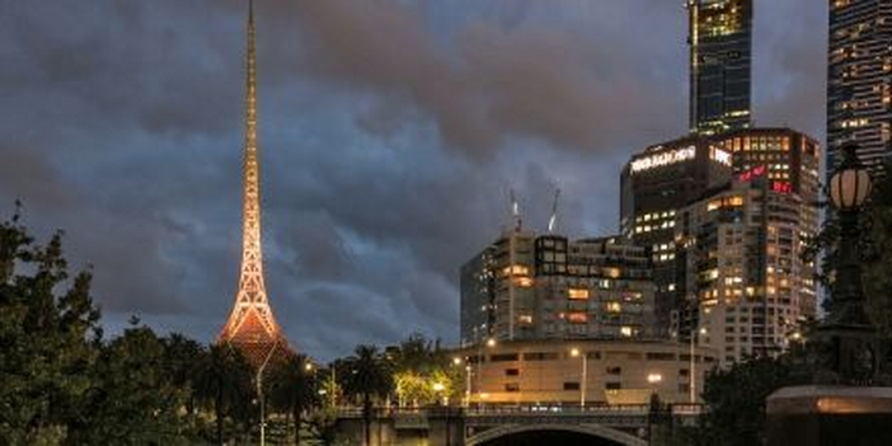 Melbourne's Iconic Spire Lit As A Beacon Of Hope For Victoria