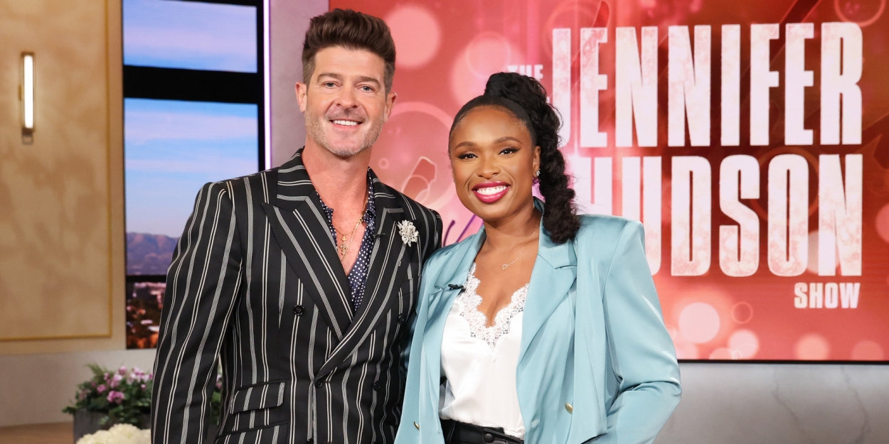 VIDEO: Robin Thicke & Olympic Champion Allyson Felix Visit THE JENNIFER ...
