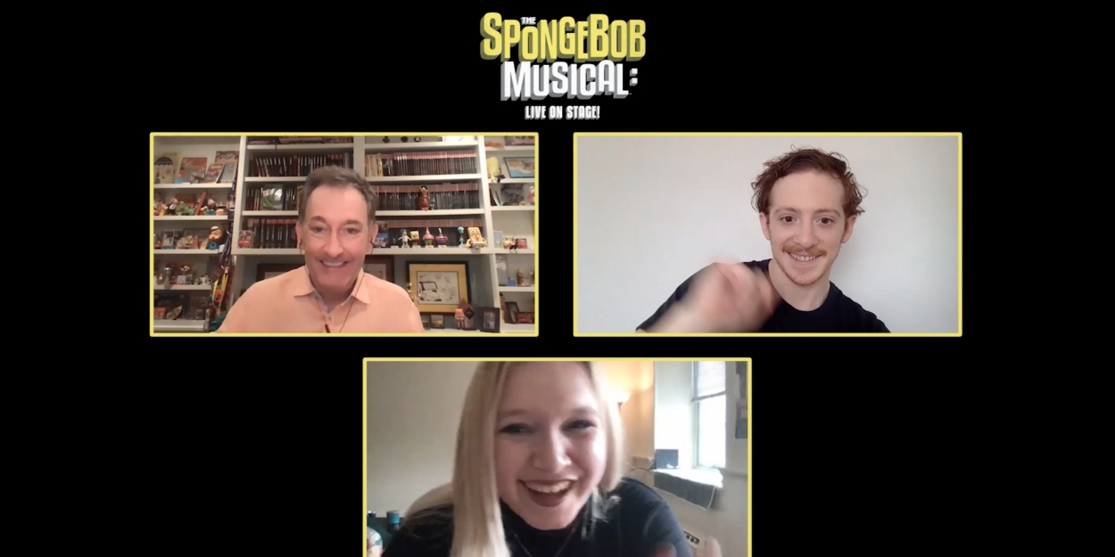 Bww Interview Ethan Slater Tom Kenny Chat About The Spongebob