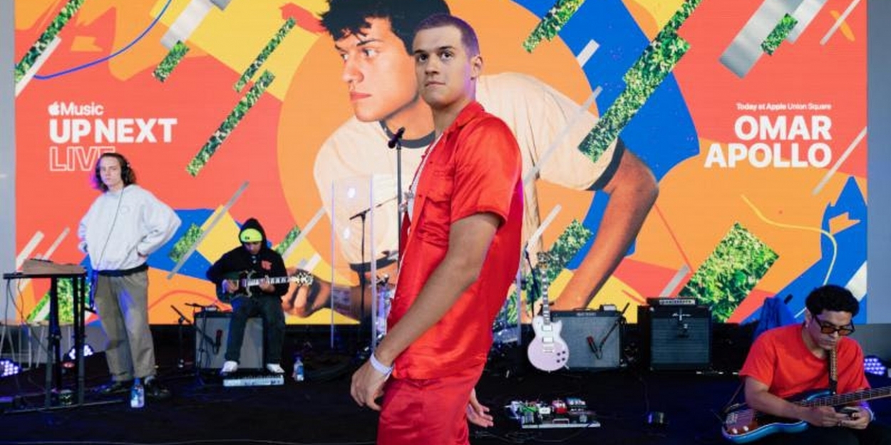 Omar Apollo Performs Live in San Francisco As Part of Apple Music's Up ...