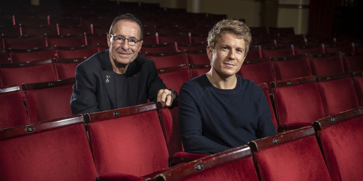 Photos: Peter James Meets George Rainsford, His New Roy Grace, on Stage ...