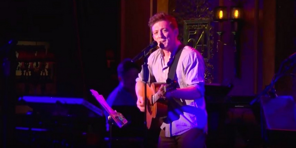 VIDEO: Ethan Slater Performs '(Just a) Simple Sponge' at 54 Below