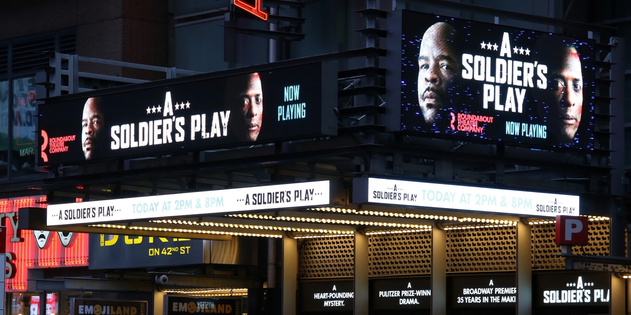 Up on the Marquee: A SOLDIER'S PLAY
