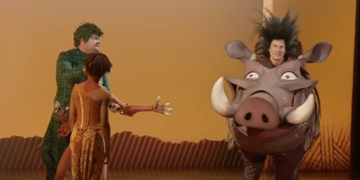 Video: James Corden and Tom Cruise Join the Cast of THE LION KING