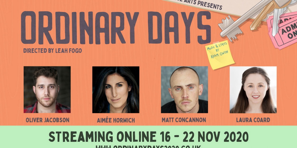 ORDINARY DAYS is Now Available For Online Streaming