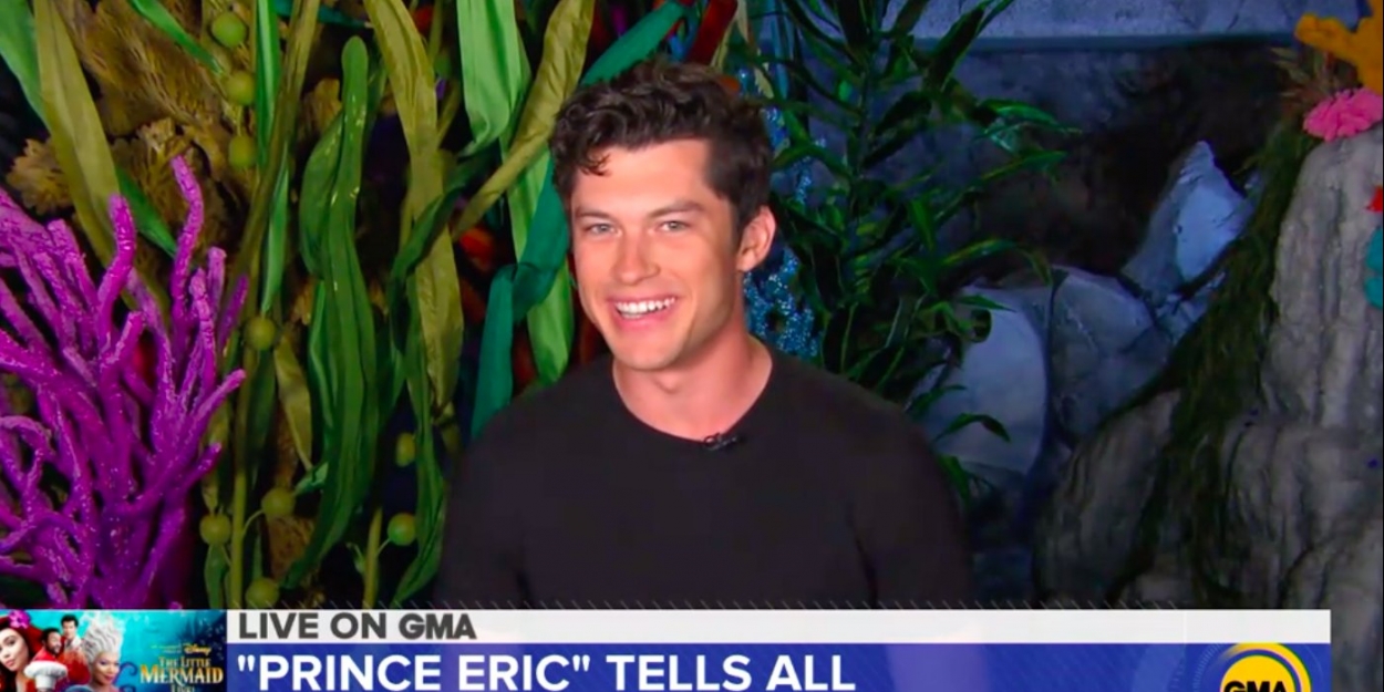 VIDEO: Graham Phillips on What it Was Like to Play Prince Eric in THE ...