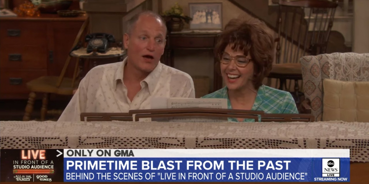 VIDEO: See Behind-the-Scenes of LIVE IN FRONT OF A STUDIO AUDIENCE on ...