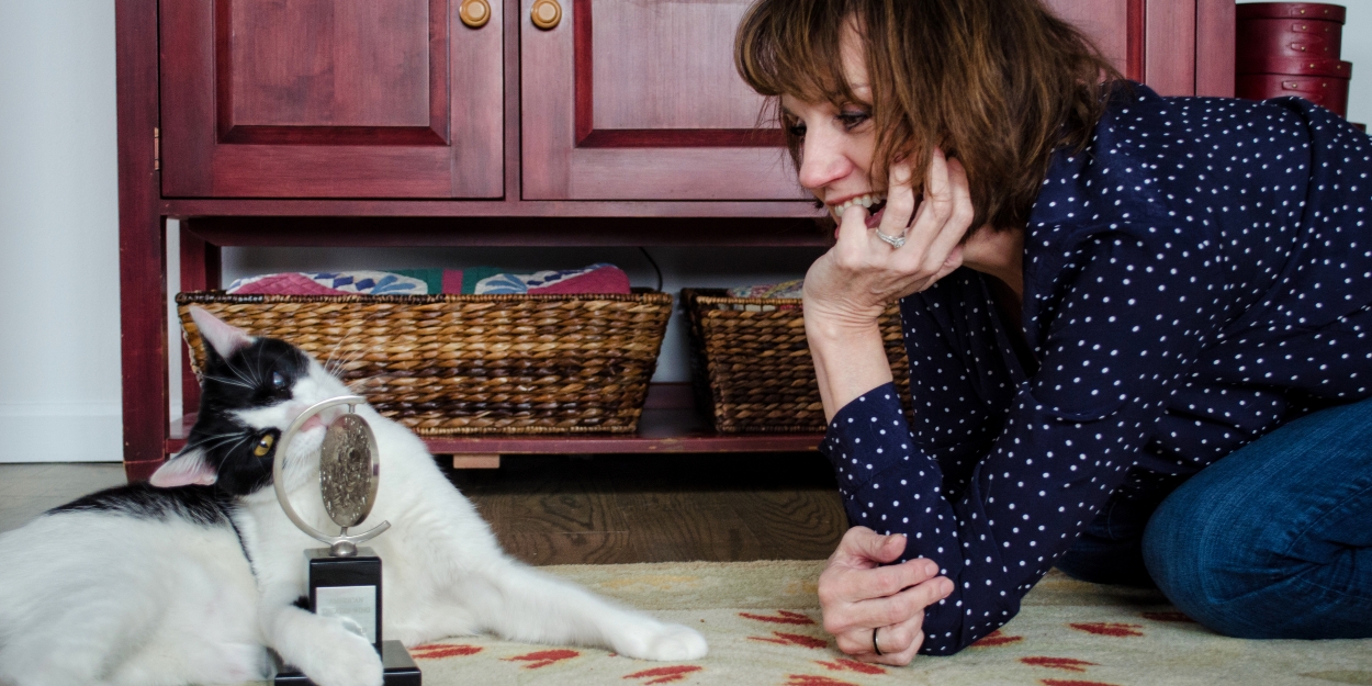 Tails of Broadway: Beth Leavel Plays Around with Malcolm!