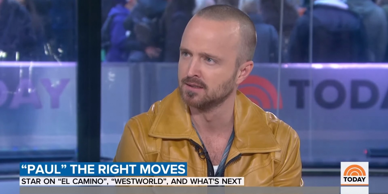 VIDEO: Watch Aaron Paul Discuss EL CAMINO, WESTWORLD on TODAY SHOW