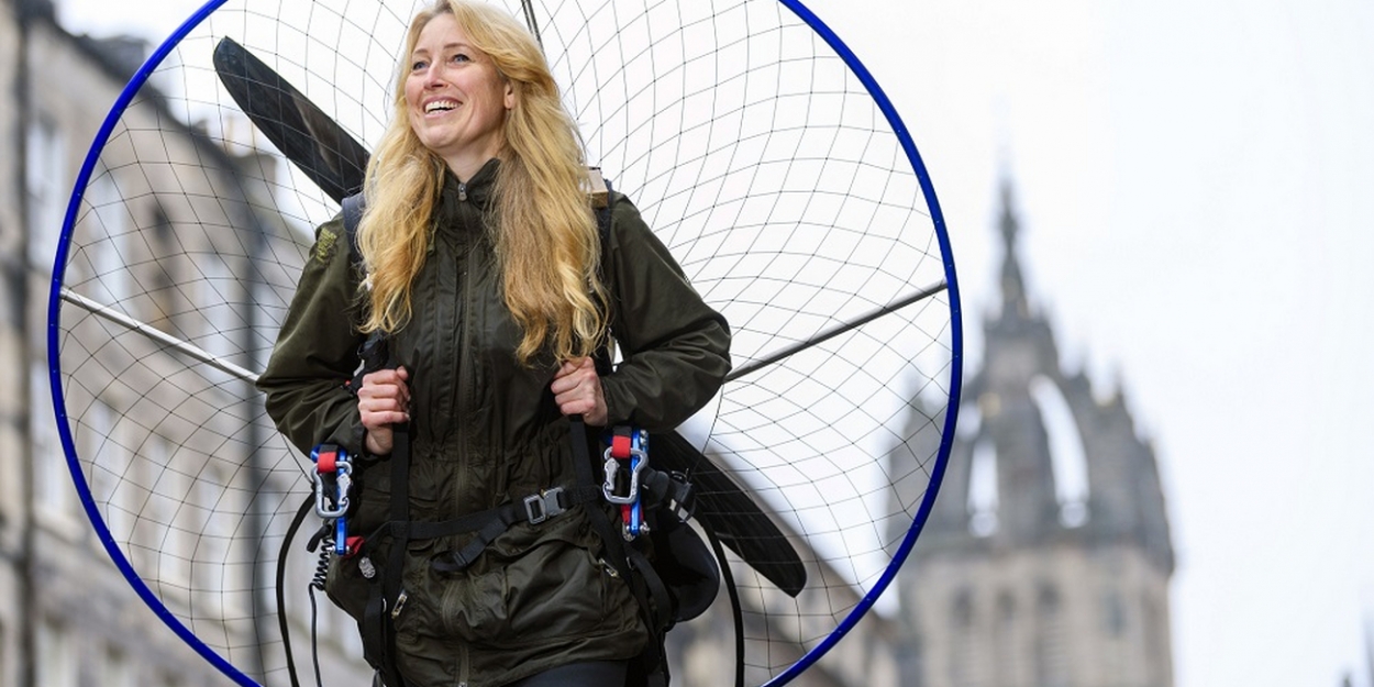 Sacha Dench Visits Edinburgh Ahead Of Her Appearance at Edinburgh ...