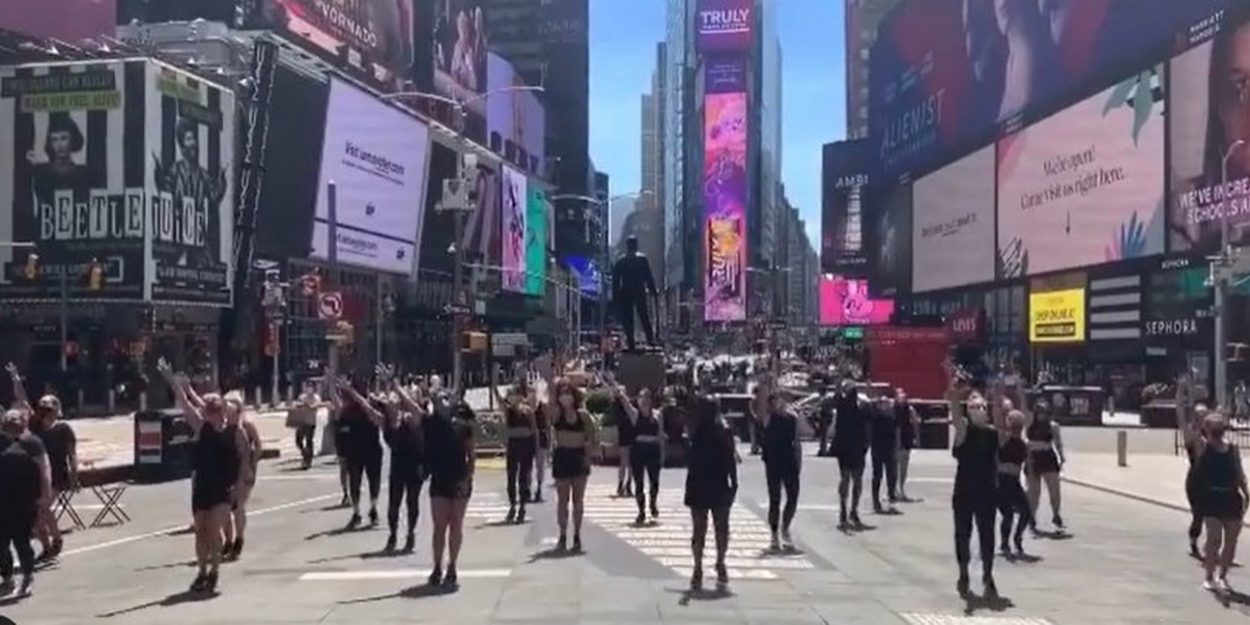 Broadway Performers Create Times Square Project, Bringing Dance, Energy ...
