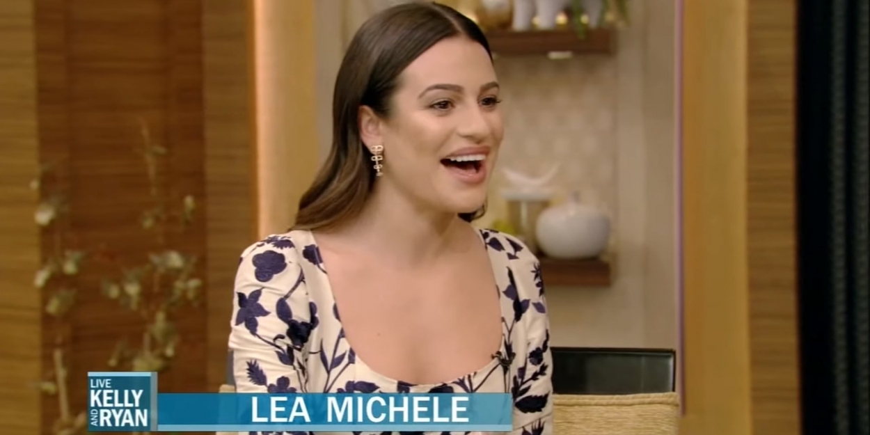 VIDEO: Lea Michele Talks Christmas Cook-Offs on LIVE WITH KELLY AND RYAN