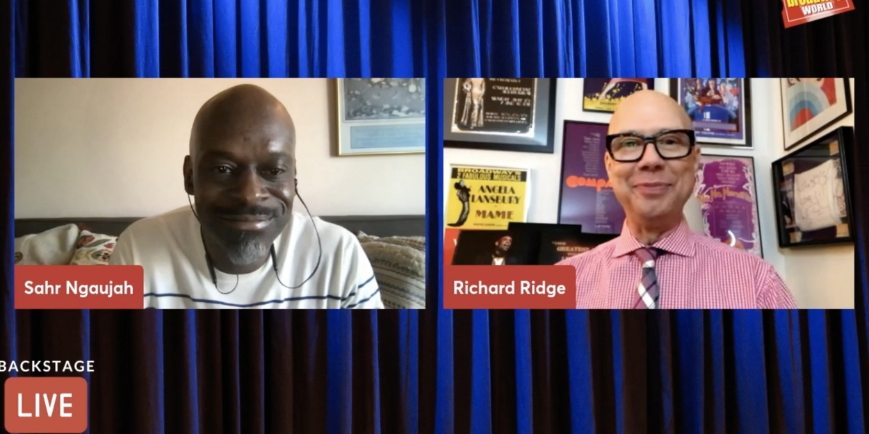 VIDEO: MOULIN ROUGE's Sahr Ngaujah Visits Backstage with Richard Ridge