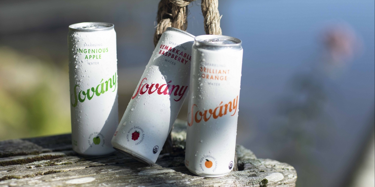 SOVANY Announces Sparkling Water Made with Organic Fruit