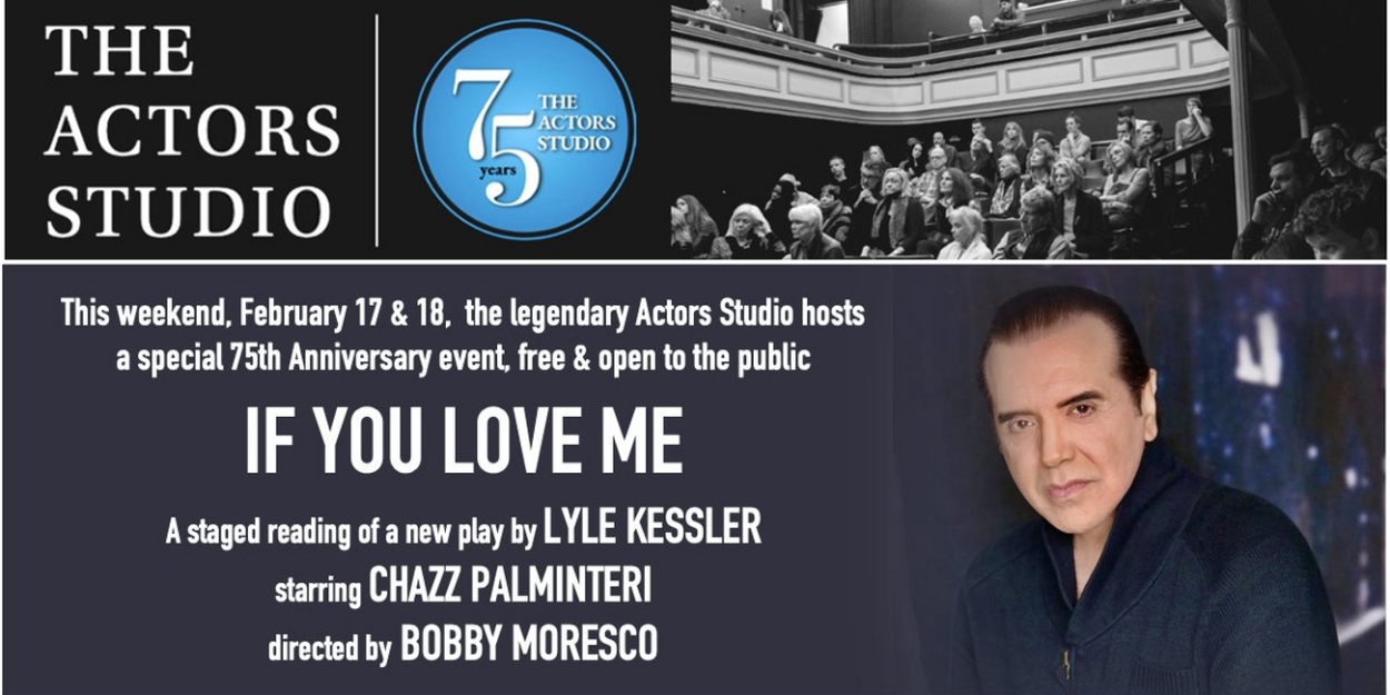 Chazz Palminteri Stars in a Staged Reading Of IF YOU LOVE ME at The ...