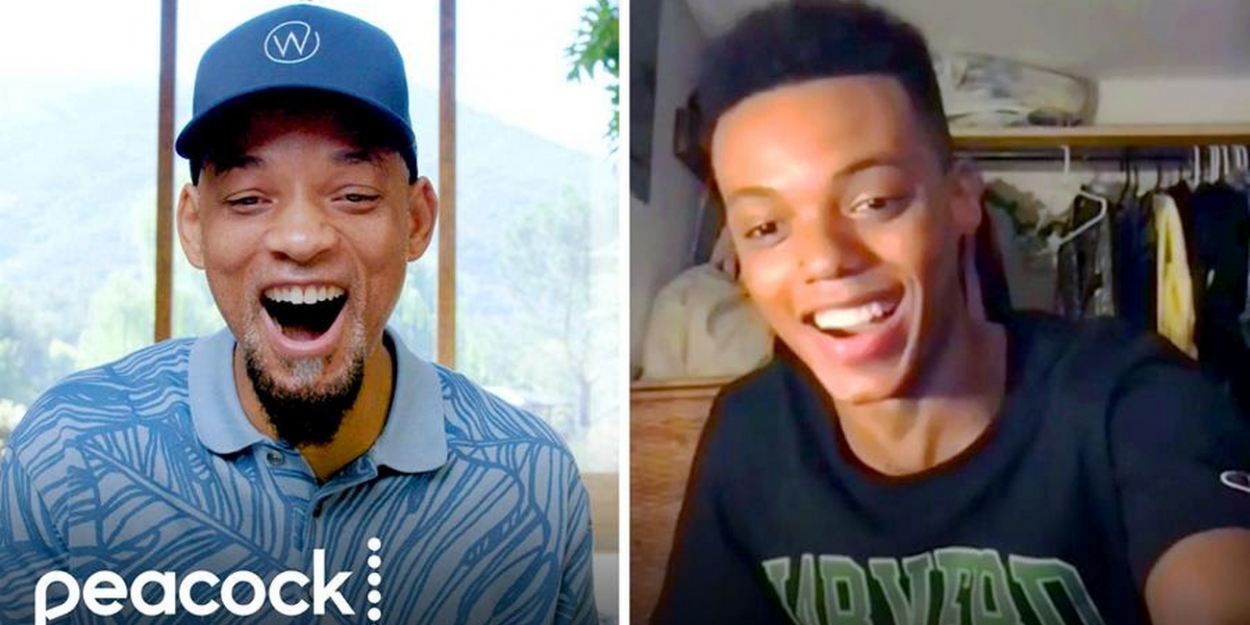VIDEO: Will Smith Surprises New Star of Peacock's BEL-AIR