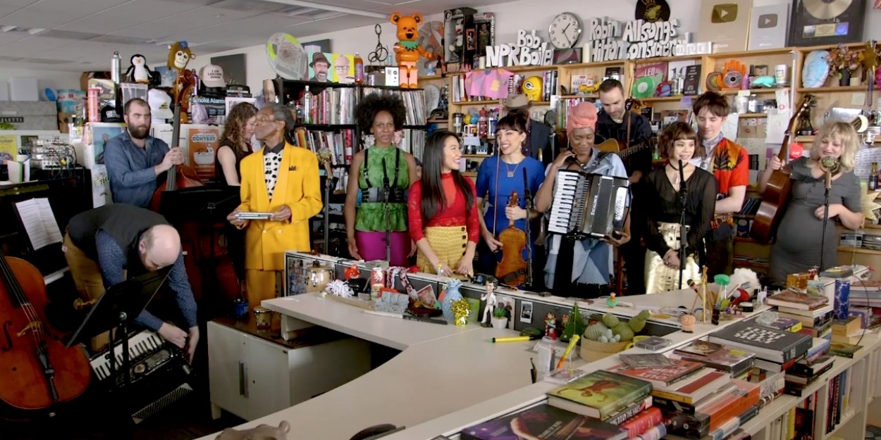 VIDEO: The Cast of HADESTOWN Performs a Tiny Desk Concert