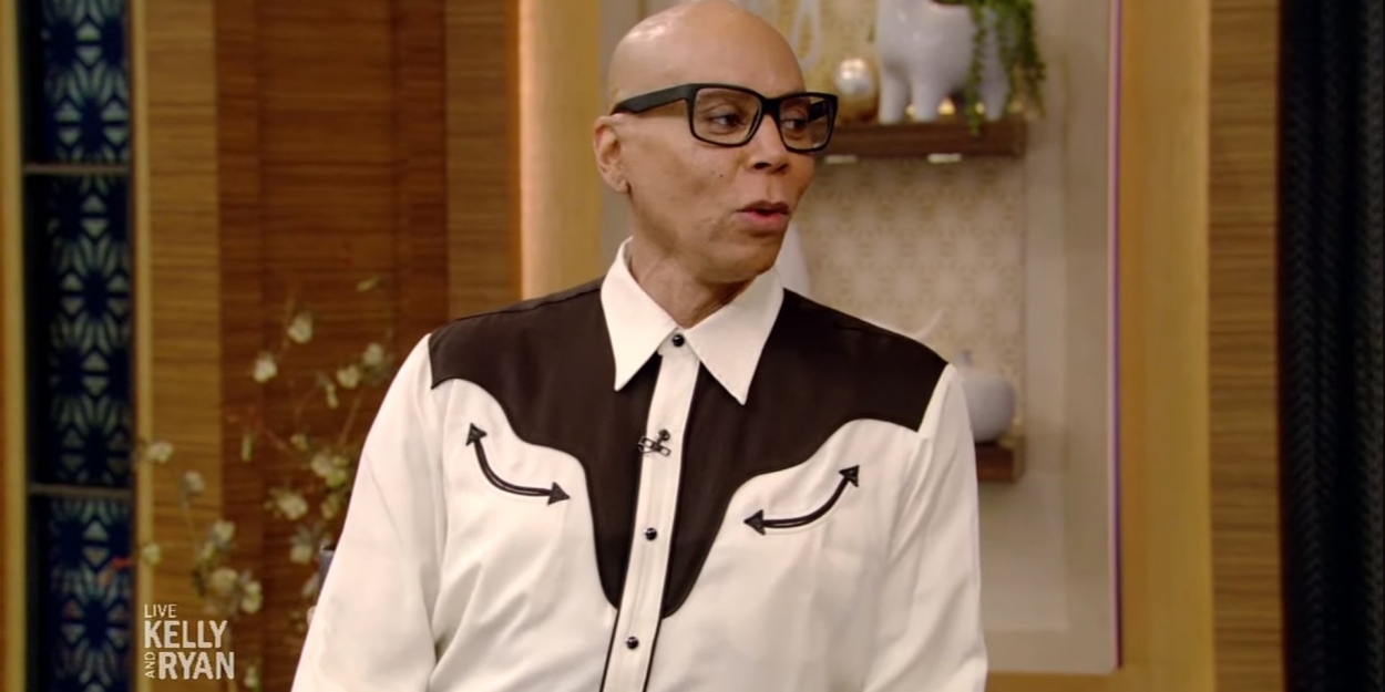 VIDEO: RuPaul Talks About His Husband's Wyoming Ranch on LIVE WITH ...