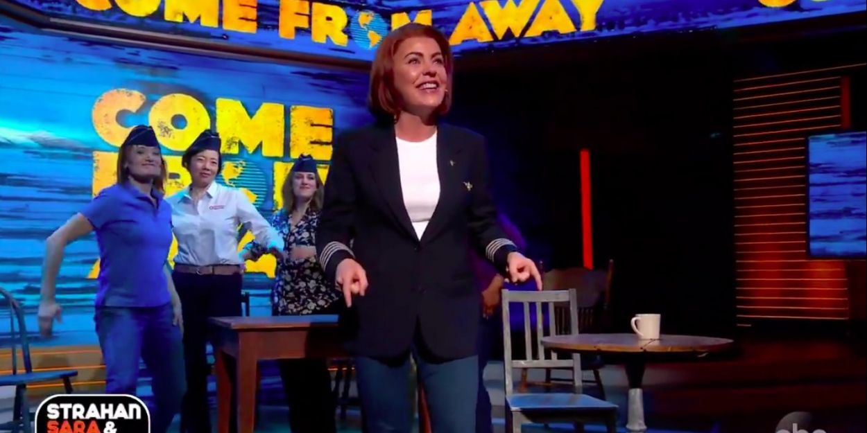 VIDEO: The Cast of COME FROM AWAY Performs 'Me and The Sky' in Times Square