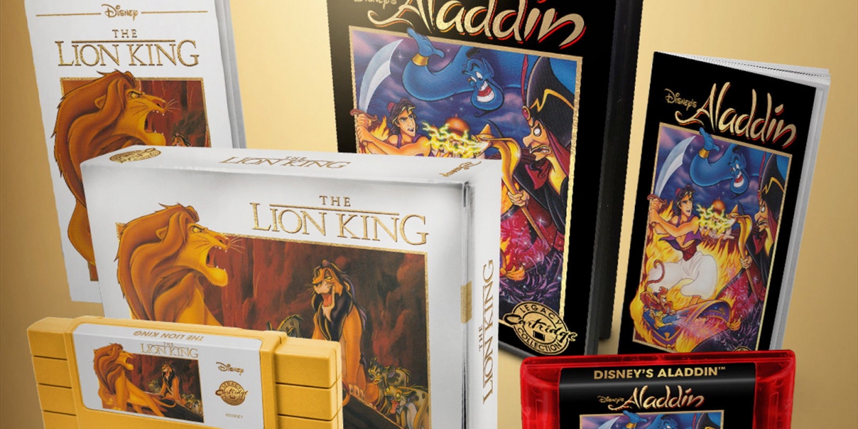 ALADDIN and THE LION KING to Release Limited 'Legacy' 16-Bit Cartridges