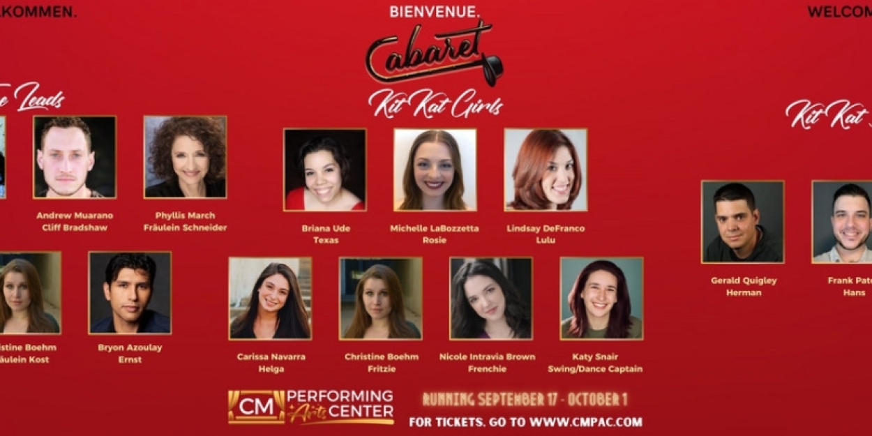 CM Performing Arts Center Announces Cast of CABARET