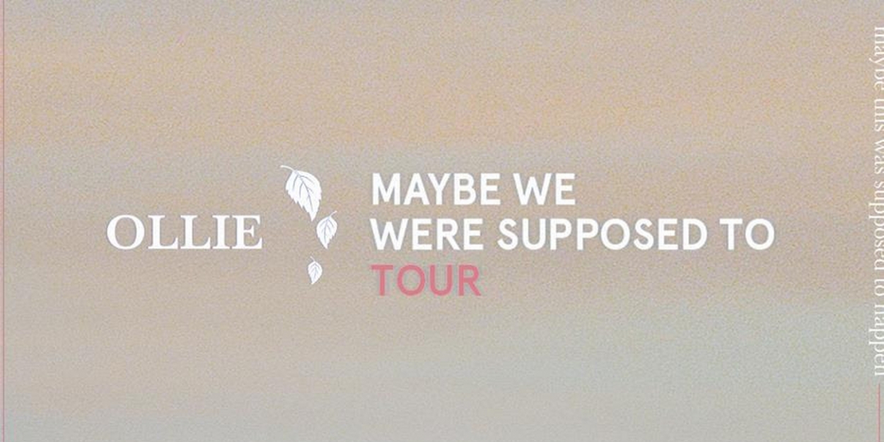 Ollie Announces US Tour Dates