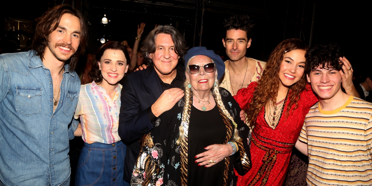 Photos: Joni Mitchell Joins the Cast of ALMOST FAMOUS Backstage on ...