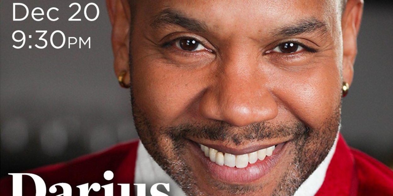 Darius de Haas to Present THE HOLIDAY CONCERT at 54 Below in December