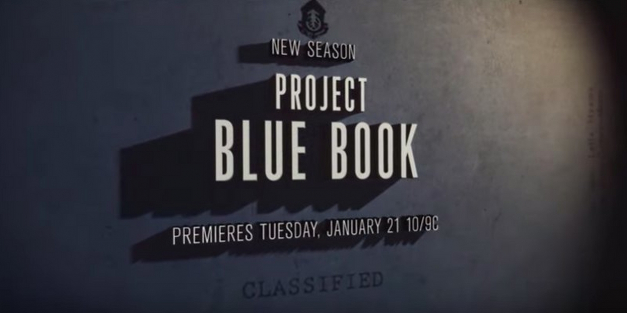 Season Two of PROJECT BLUE BOOK Premieres on History Channel This January
