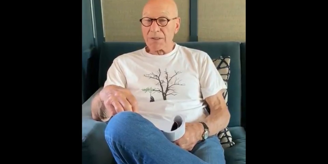 VIDEO: Sir Patrick Stewart Reads Shakespeare's Sonnet 36