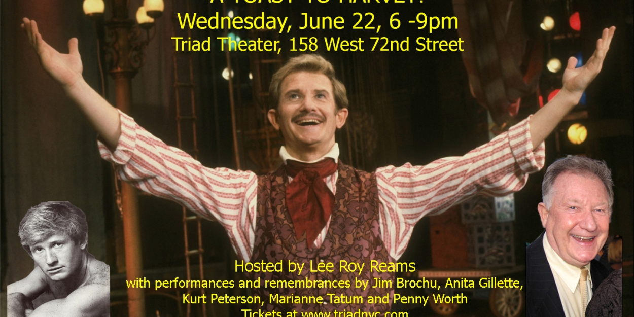 A TOAST TO HARVEY – CELEBRATING HARVEY EVANS Comes to The Triad This Month
