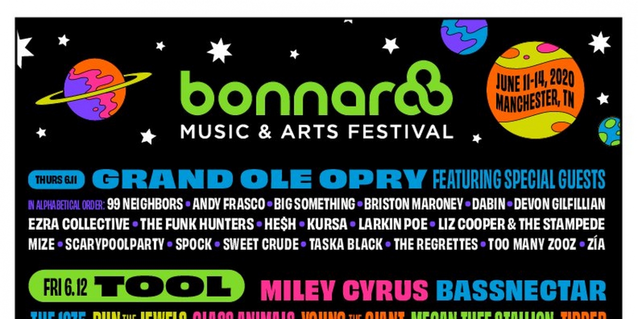 Bonnaroo 2020 Sells Out