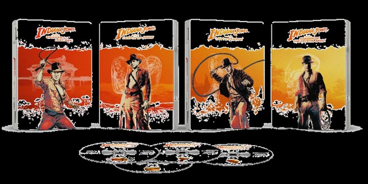 INDIANA JONES 4-MOVIE COLLECTION Arrives on 4K Ultra HD on June 8